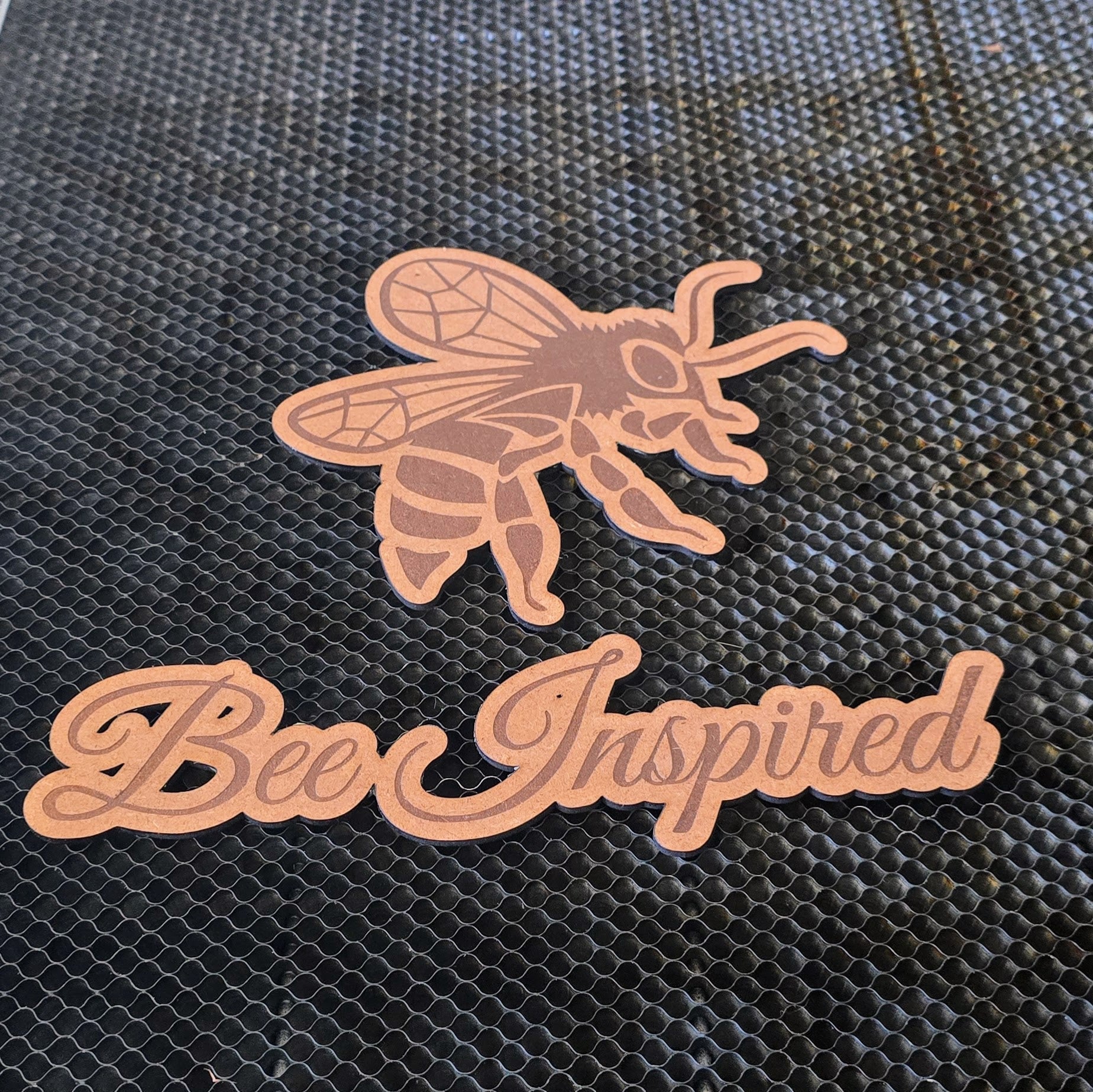 Custom laser projects – Bee Inspired