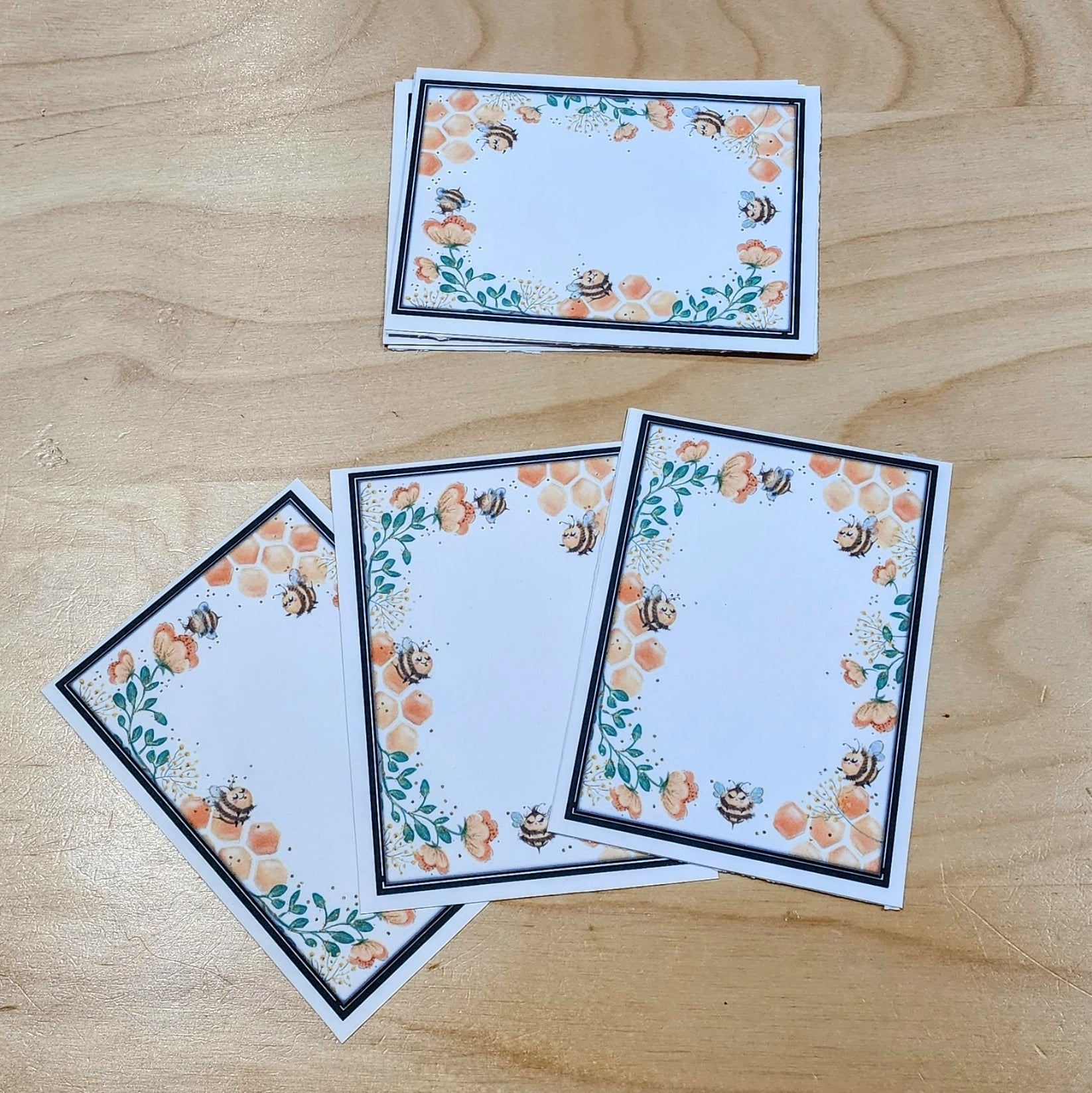Bee themed Thank You cards – Bee Inspired